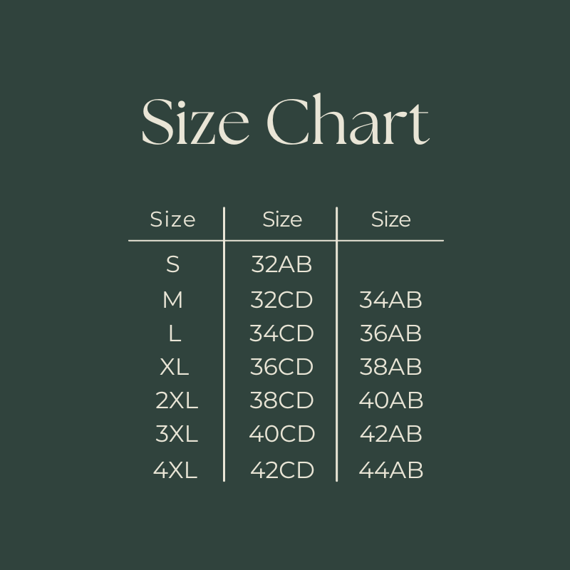 Size Recommendations – Dearie & Co